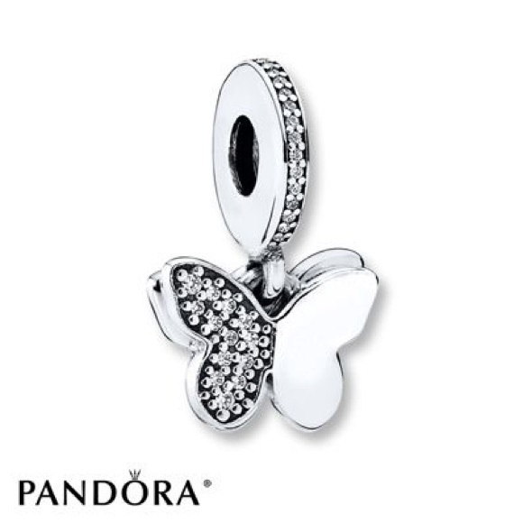 Pandora | Jewelry | Authentic Pandora Fluttering Butterflies Brand New ...